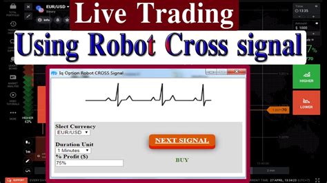 Live Trading On Iq Option Using Robot Cross Signal Premium Signals