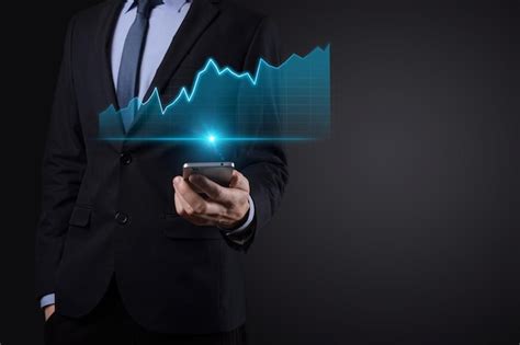 사업 개발 재무 계획 및 전략분석 금융 그래프 및 시장 차트 투자 디지털 경제 교류발전 및 성장 성장 계획주식 시장 투자은행 프리미엄 사진