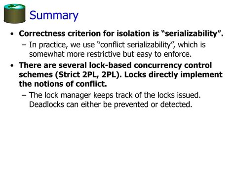 concurrency control more ppt download