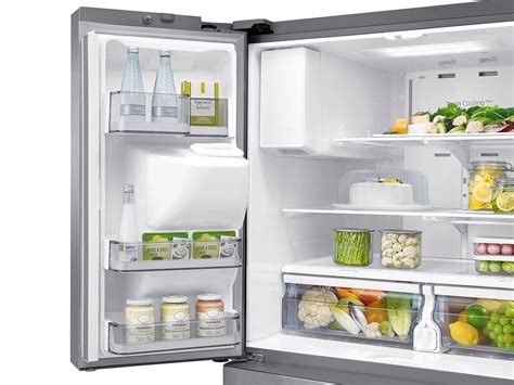 Samsung Rf28r7201sr 28 Cu Ft 4 Door French Door Refrigerator With
