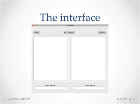 Grahical Interface For A Command Line App Ppt