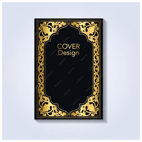 Premium Vector Vector Classical Book Cover Decorative Vintage Frame Or Border To Be Printed