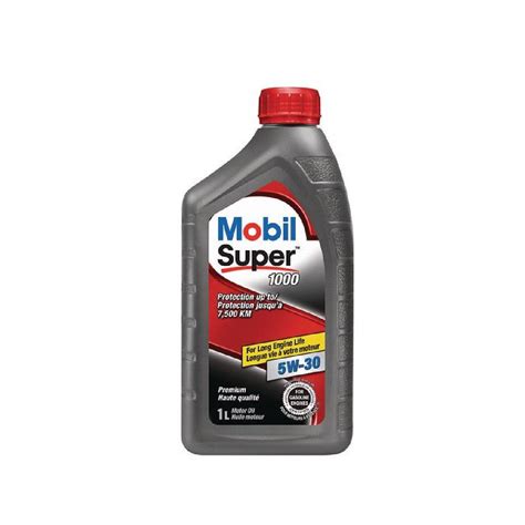 Mobil Super 1000 5w 30 Syn Blend Crescent Oil