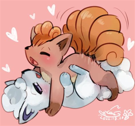 Rule 34 Absurd Res Alolan Form Alolan Vulpix Ambiguous Gender Blush
