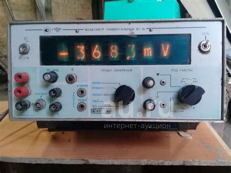 Вольтметр В7 16 — купить в Красноярске Состояние Б у Контрольно измерительное оборудование на