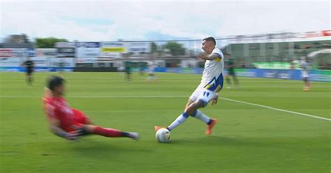 El Penal A Ángel Di María Que Le Dio El Triunfo A Rosario Central Ante Sarmiento De Junín Y La