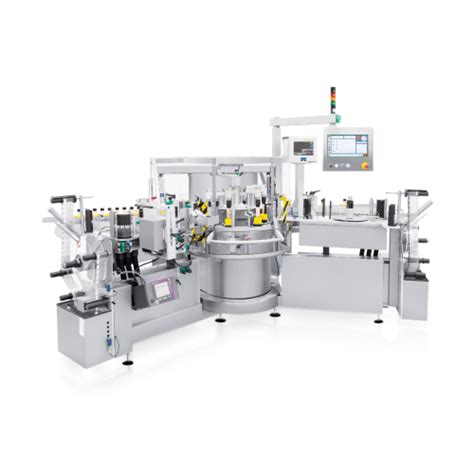High Speed Rotary Self Adhesive Labelling System For Bottles And Jars