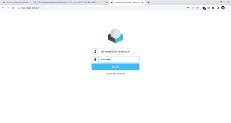 AaPanel Mail Server Setup With RoundCube Webmail Byte Byte