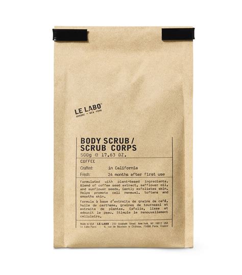Le Labo Exfoliante Corporal Body Scrub 500 Gr El Palacio De Hierro