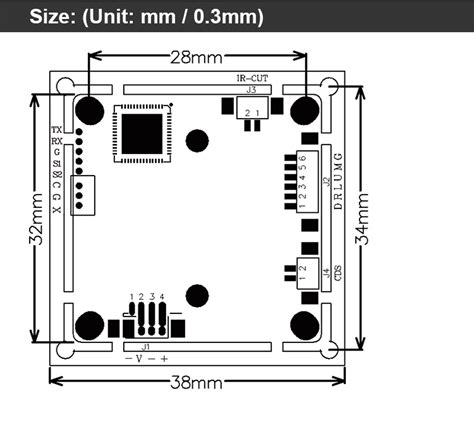 Imx290 Fh8550m Starlight Wdr Pcb Board Low Lux 2mp Ahd Tvi Cvi Cvbs Cctv Security Camera Module