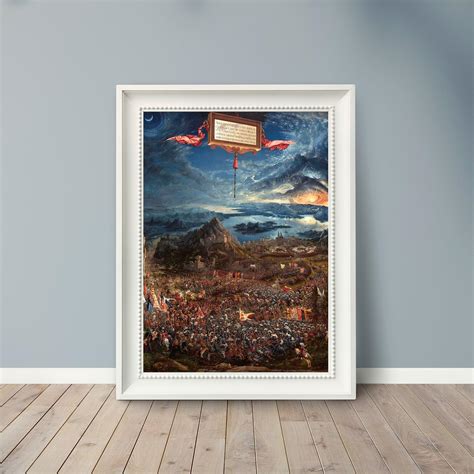 The Battle Of Issus 1529 Albrecht Altdorfer Fine Art Print