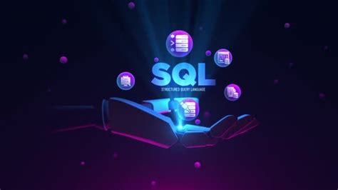 Sql Structured Query Language Robotic Hand Backgrounds Motion Graphics