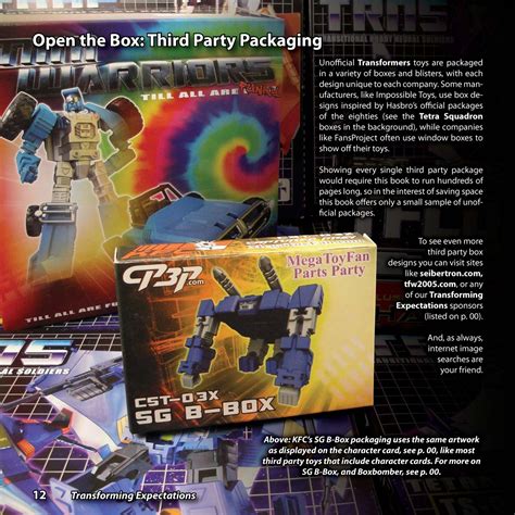 Third Party Transformers Packaging New Transforming Expectation Wip