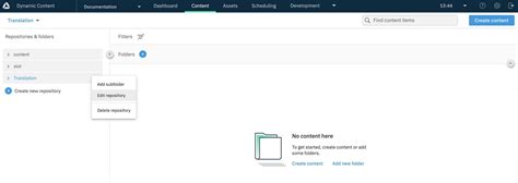 managing repositories amplience developer portal