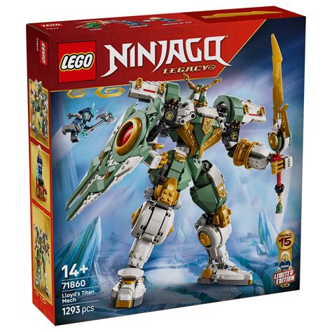 Nouveauté Lego Ninjago 2026 71860 Lloyds Titan Mech 15th Anniversary