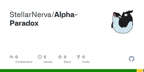 Github Stellarnervaalpha Paradox · Github