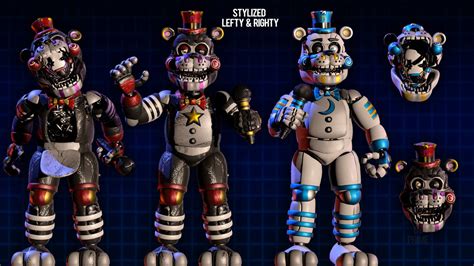 C4d R19 Stylized Lefty And Righty Update By Bunzaiprime On Deviantart