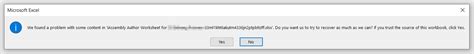 We Found A Problem With Some Content In When Editing Iassembly