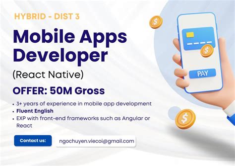 Ngọc Huyền On Linkedin 📣 Hybrid Dist 3 Mobile Apps Developer React