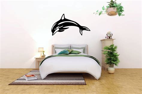 Файл Stl Настенное украшение в виде дельфина 🖼️・Модель для печати в 3d