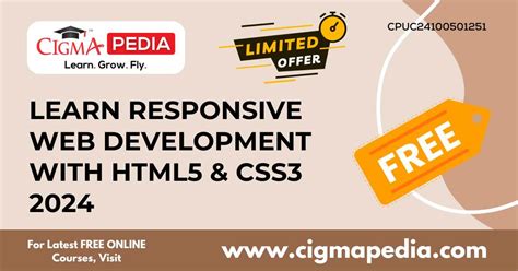 Learn Responsive Web Development With Html5 And Css3 2024 Free Udemy