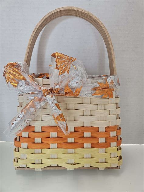 Candy Corn Delight Basket Kit Offerings Of Wonder By Lorelea