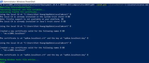 Sitecore Xp 100 Update 1 Installation Docker Way