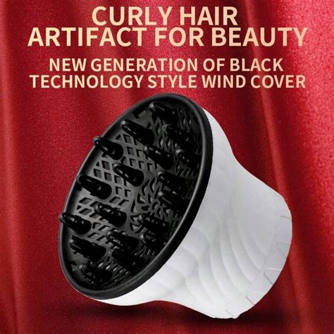 Universal Hair Diffuser Adaptable For Blow Dryers With Rotatable Design