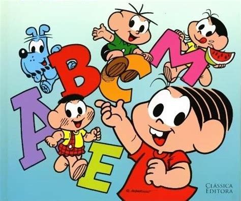 Turma Da Monica Escola De Educacao E Recreacao Infantil Desenho Turma