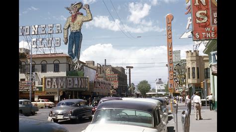 Vintage Las Vegas 1954 8 Mm Film Youtube