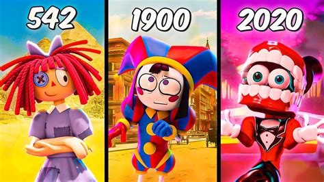 Evolution Of The Amazing Digital Circus Youtube