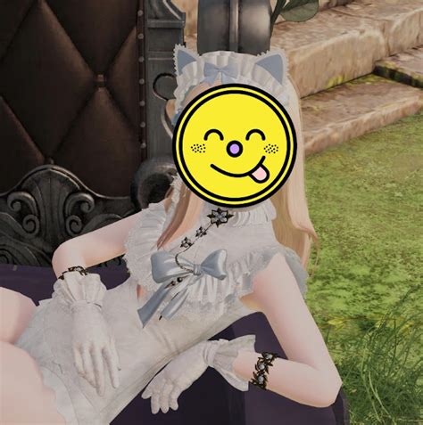 스페셜리스트 기상술사 고혹적인 고딕 화이트 염색 코코나무