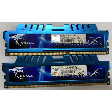 DDR3 PC3 GAMING RAM G SKILL 4GB 8GB 16GB 32GB 8500MHZ 1333MHZ 1600MHZ 1866MHZ 2133MHZ 2400MHZ