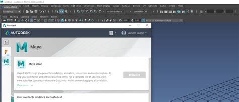 Solved After Update Maya 2022 The Window With Licence Information