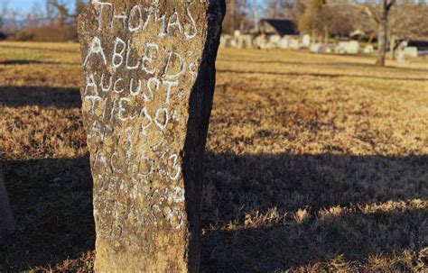 Tombstone Tales A Revolutionary War Soldier At Cantons Locust Field