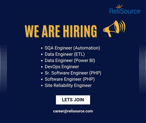career gateway on linkedin relisource is hiring positions below