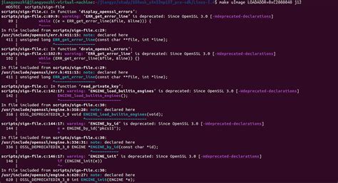 ubuntu 22 04 开发环境编译内核时的错误信息 stm32mp157 pro 嵌入式开发问答社区