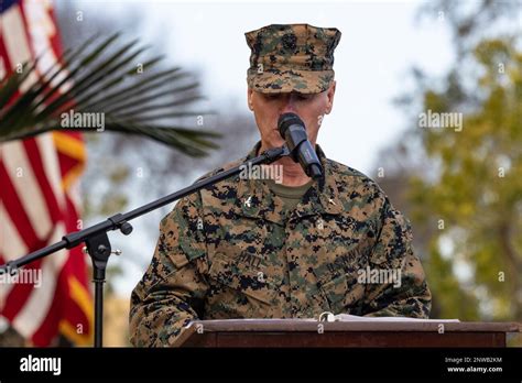 Us Navy Chaplain Capt Michael Hall A Chaplain With Marine Corps