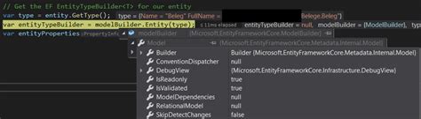 500 Nullreferenceexception While Trying To Get Entitytypebuilder