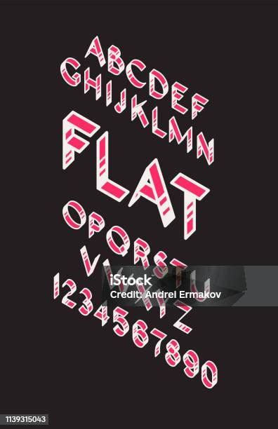 영어 글꼴 집합입니다 벡터 흰색 선형 윤곽선 문자와 숫자는 빨간색으로 채워집니다 검정색 배경에 밝은 플랫 리본 기호입니다 대량 번호 모든 징후는 별개입니다 팝 스타일입니다