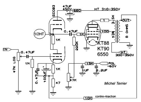 Kt88 Single Ended Amplifier Schematic At Mason Mcdonagh Blog