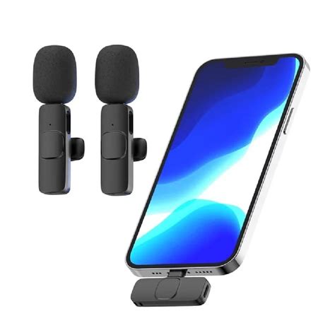 MicrÓfono InalÁmbrico K9 Doble Celular Modelo Tipo C