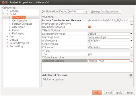 Beginning Jni With Netbeans Ide And Cc Plugin On Linux