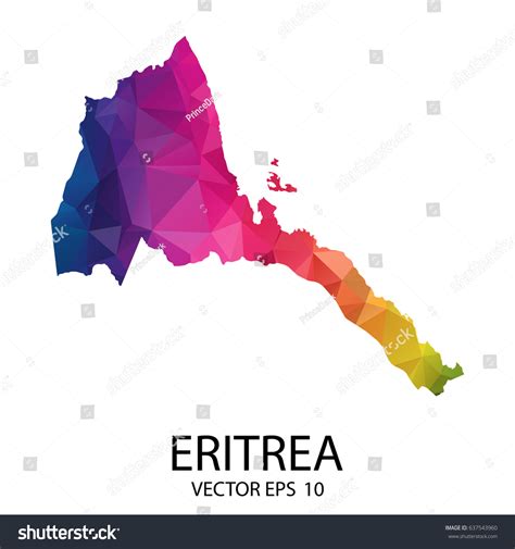 Abstract Polygon Map Vector Illustration Low Stock Vector Royalty Free 637543960 Shutterstock