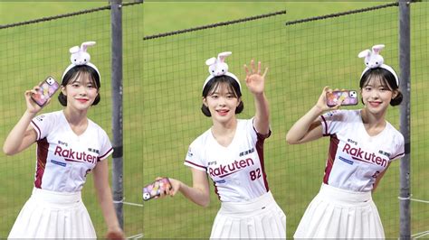 [4k60p] 230526 이다혜 Lee Dahye 李多慧 Cheerleader Fancam Rakuten Girls