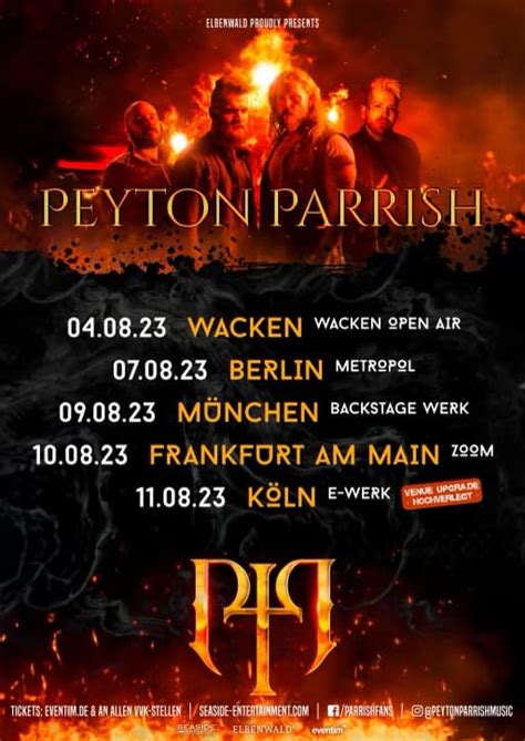 Vorbericht Peyton Parrish Erstmals Live In Deutschland Dark Art