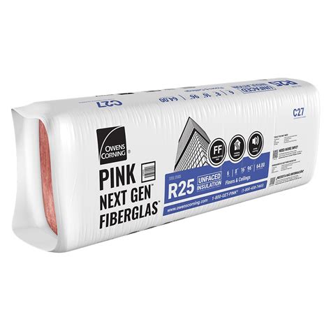 Owens Corning Insulation Chart