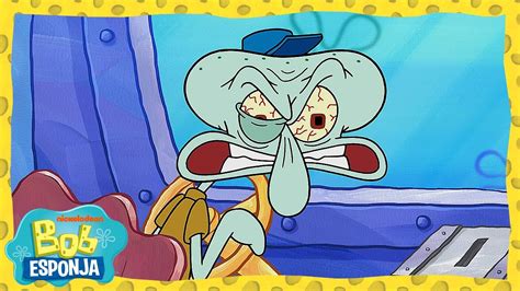 ¡calamardo Es El Conductor Del Autobús Bob Esponja En Español Youtube