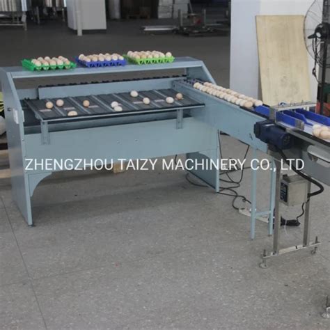 Automatic Egg Grading Machine Vacuum Egg Lifter Small Egg Grader Sorter Packer Machine