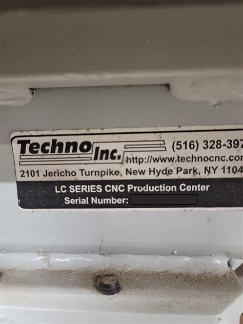 Used Techno LC Series 4896 CNC Router 8073154